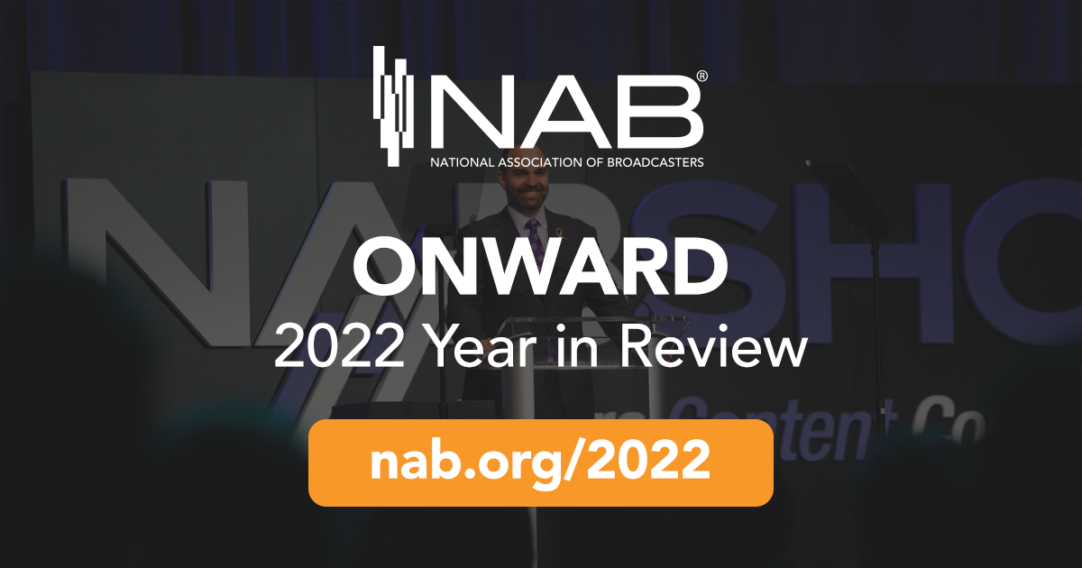 NAB Leadership | Onward: 2022 NAB Year in Review