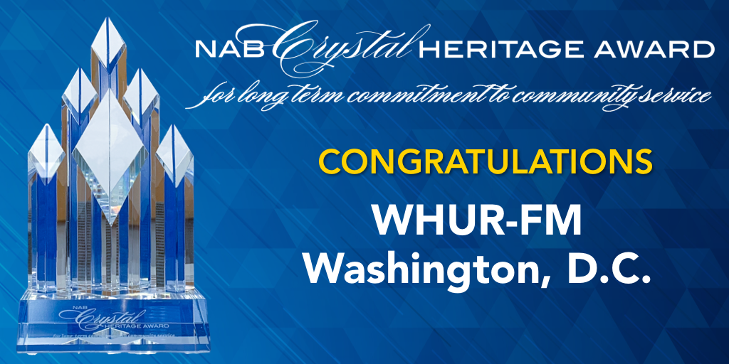 NAB Distinguished On-Air Talent Recognition Certificate | National ...