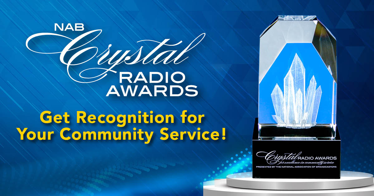 2024 NAB Crystal Radio Award Winners Announced | Newsroom | National Association of Broadcasters