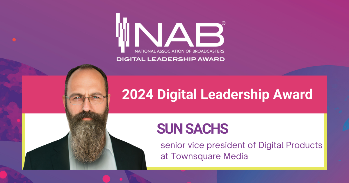 NAB Names Sun Sachs as the 2024 Digital Leadership Award Honoree | Newsroom | National ...