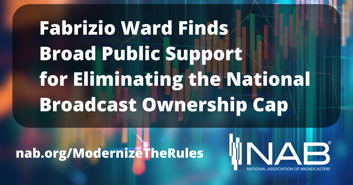 New National Survey: Voters Say Outdated Broadcast Ownership Cap is ...