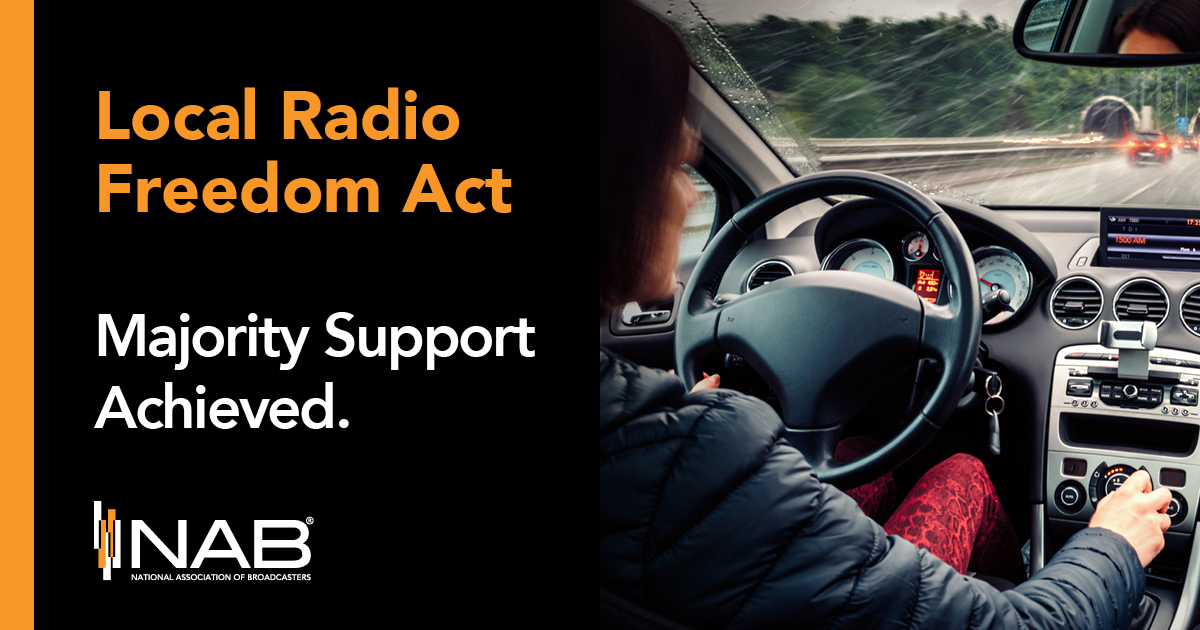 Majority of House of Representatives Show Strong Support of Local Radio ...