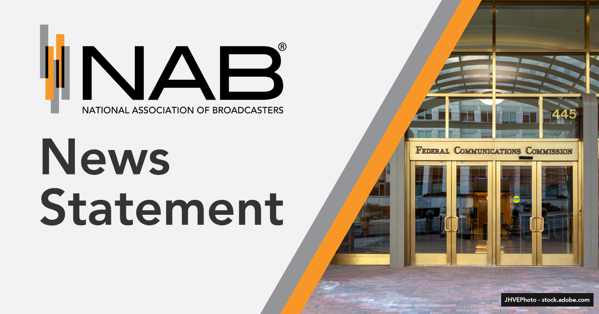 NAB Files Petition with FCC to Establish Clear Transition Plan for Next ...