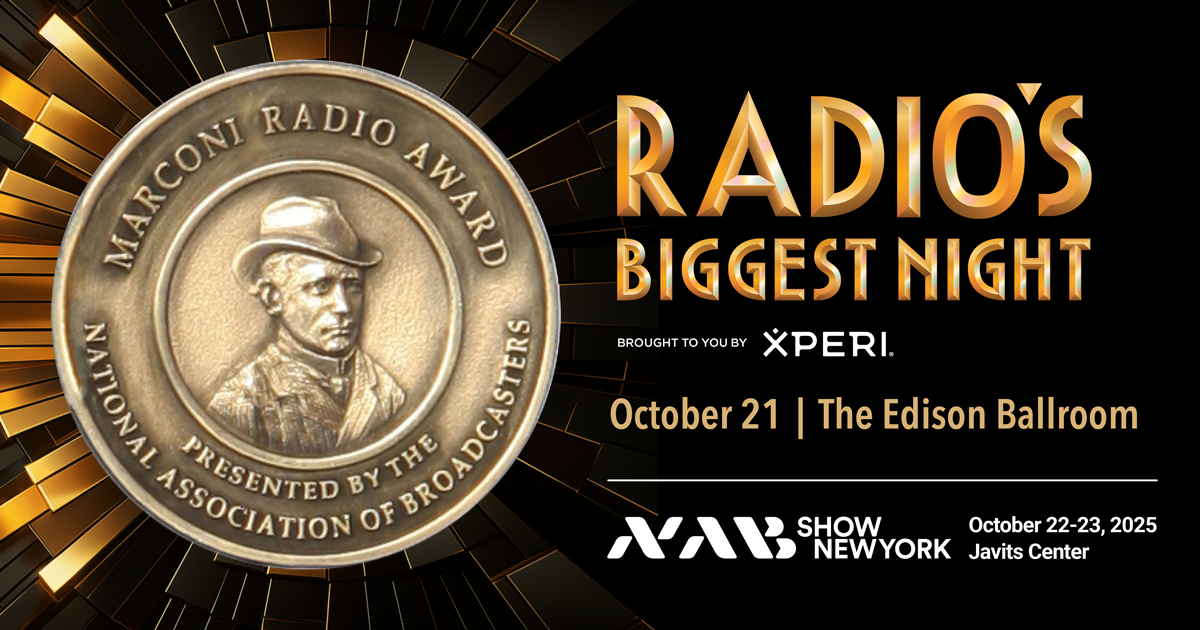 NAB 2025 Marconi Radio Awards